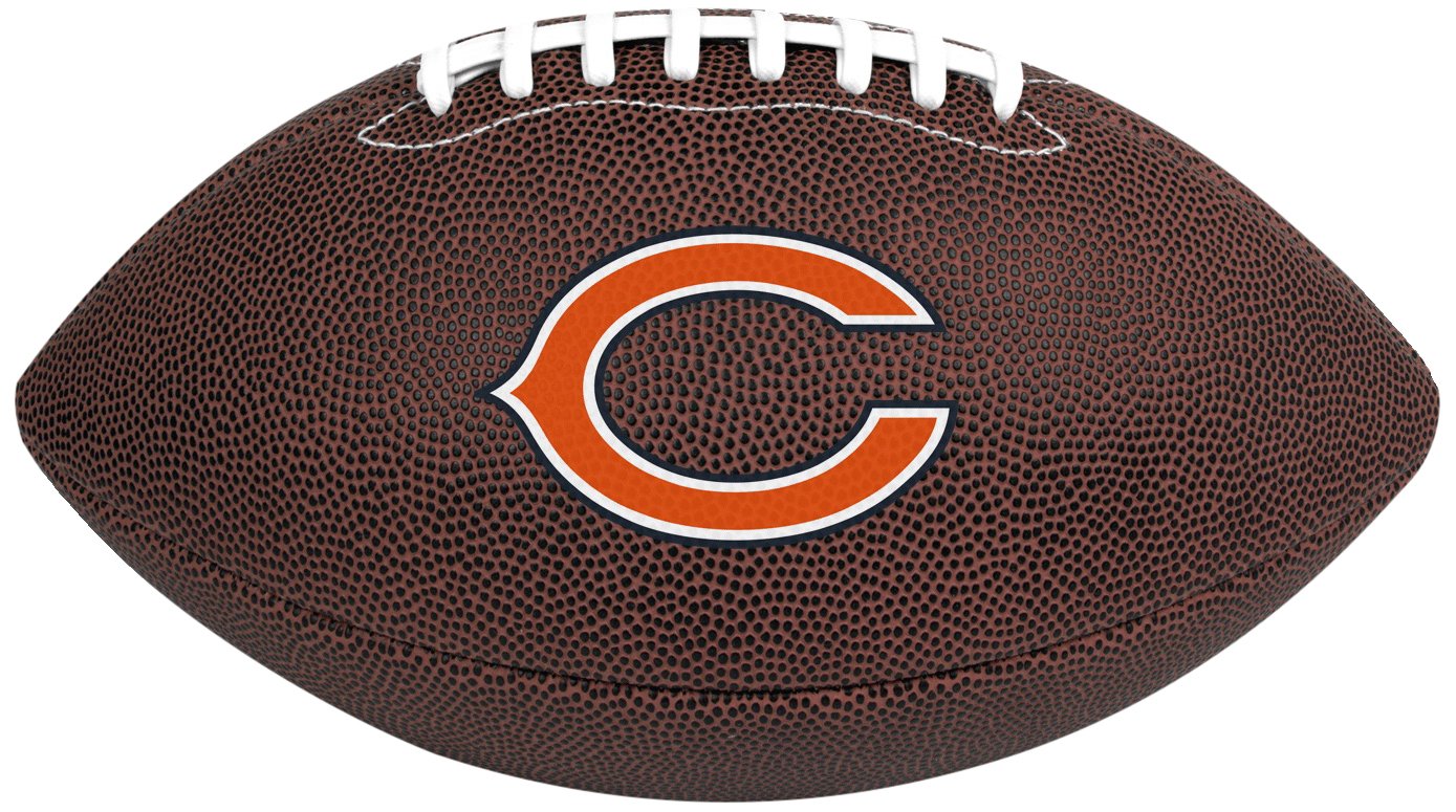 Rawlings Official NFL Air It Out Gametime Football, Youth Size, Chicago Bears