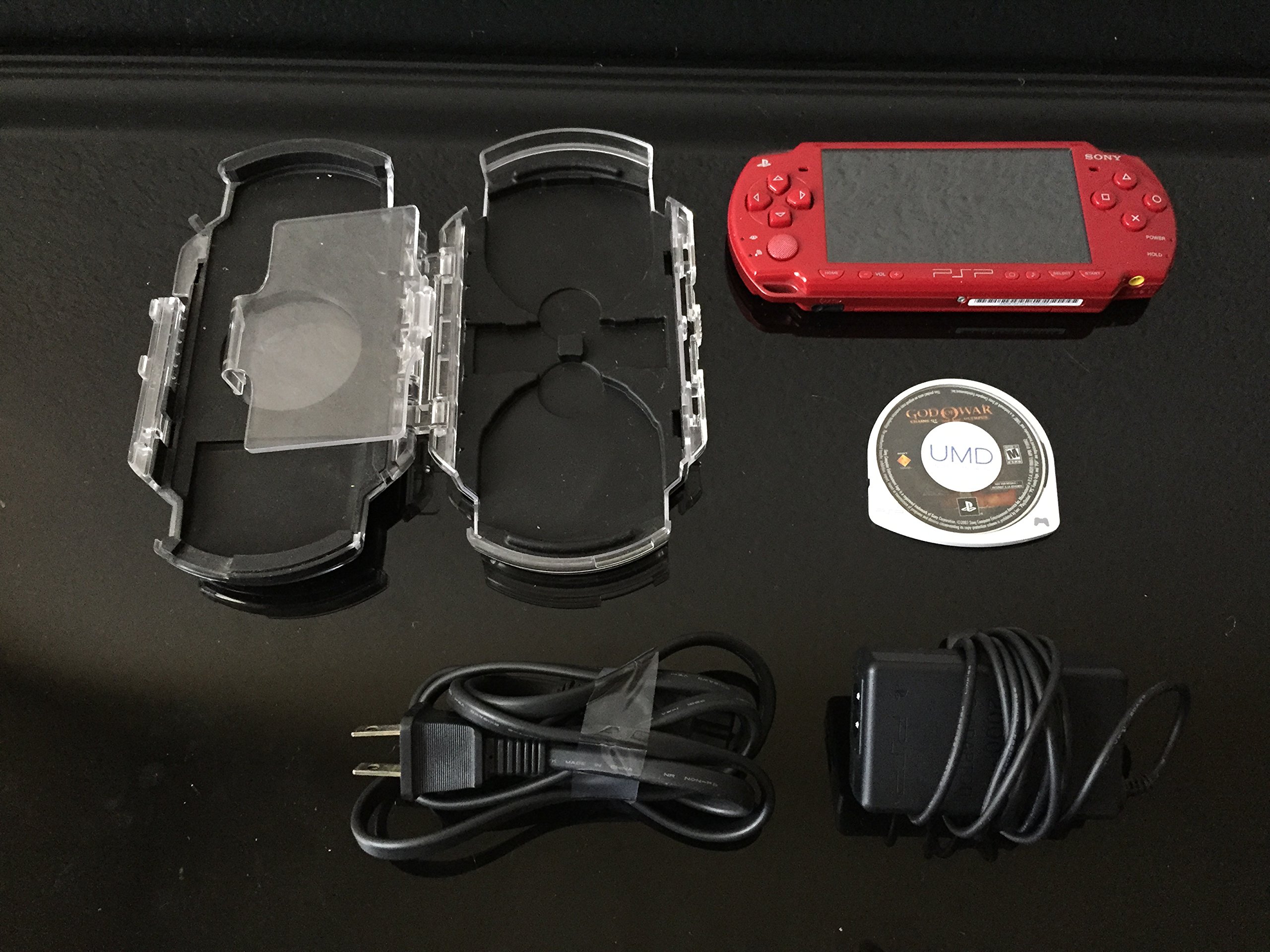 PlayStation Portable Limited Edition God of War Chains of Olympus Entertainment Pack - Red