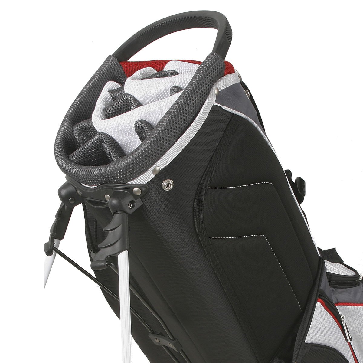 Powerbilt TPS Dunes 14-Way Black/Black Golf Stand Bag