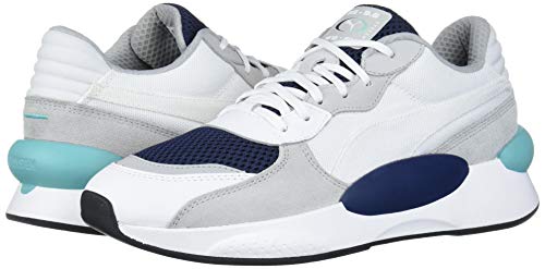 PUMA RS 9.8 Sneaker, White-Peacoat-h, 11.5 M US
