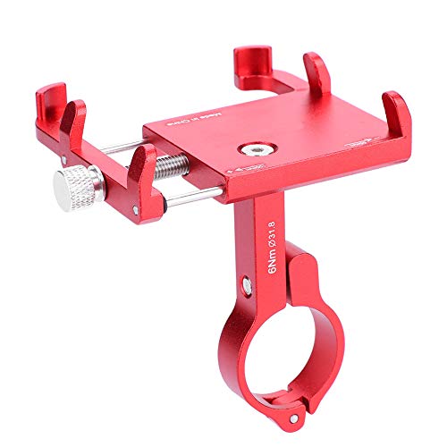 Ruiqas Bicycle & Motorcycle Cell Phone Mount, Phone Holder Mount for Bike Handlebar Cycling Accessory Suitable for 22.2-31.8mm Handlebar