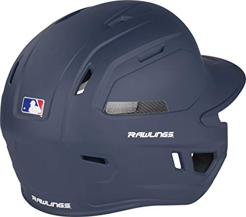 Rawlings | MACH CARBON Baseball Batting Helmet | Medium (7 1/8" - 7 1/4") | Navy
