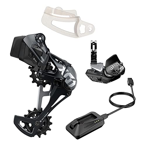 SRAM X01 EAGLE AXS UPGRADE KIT GREY SHIFTER/REAR DERAIL/BATTERY/CHARGER/CORD/GAP TOOL