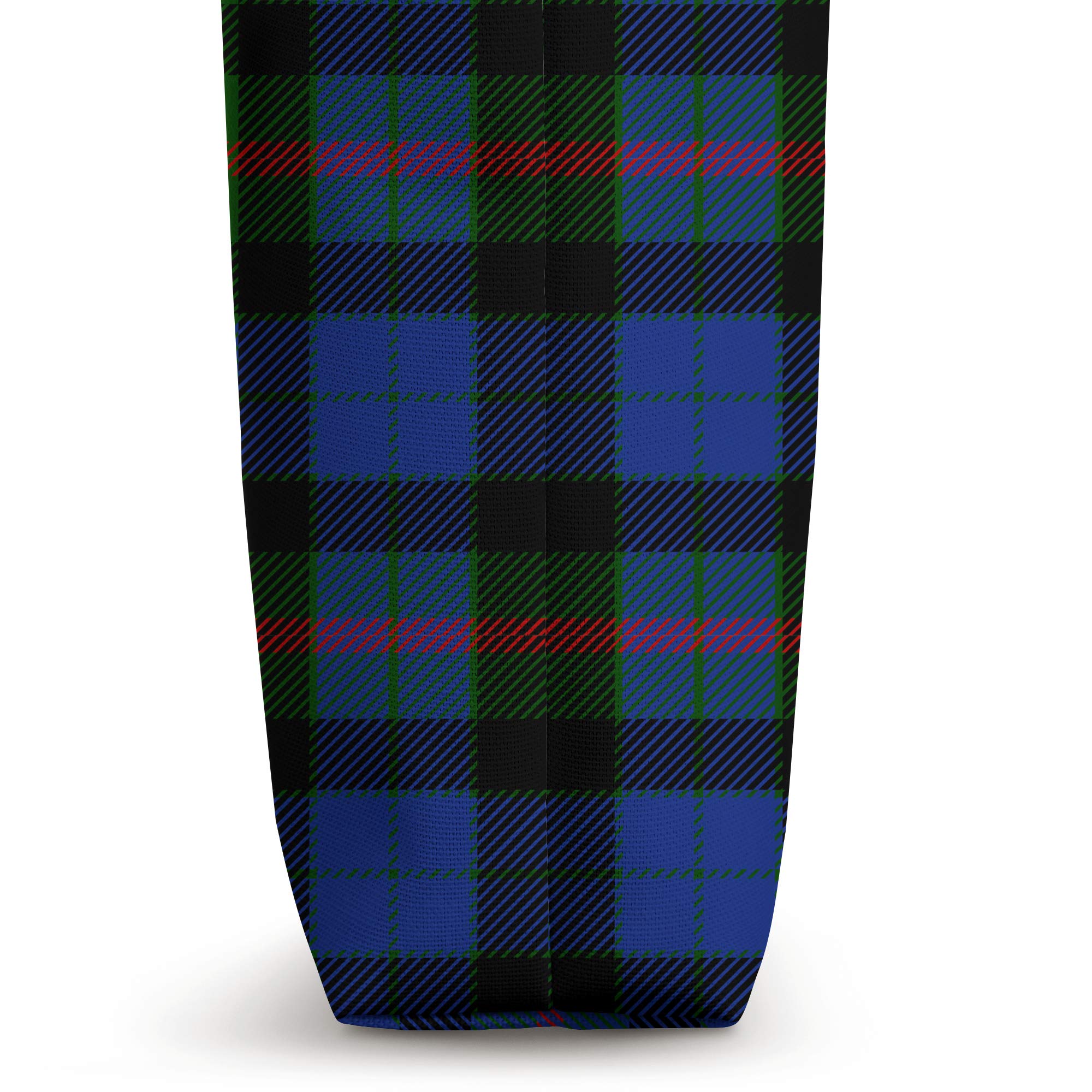 Scottish Clan Gunn Tartan Plaid With Sporran Tote Bag