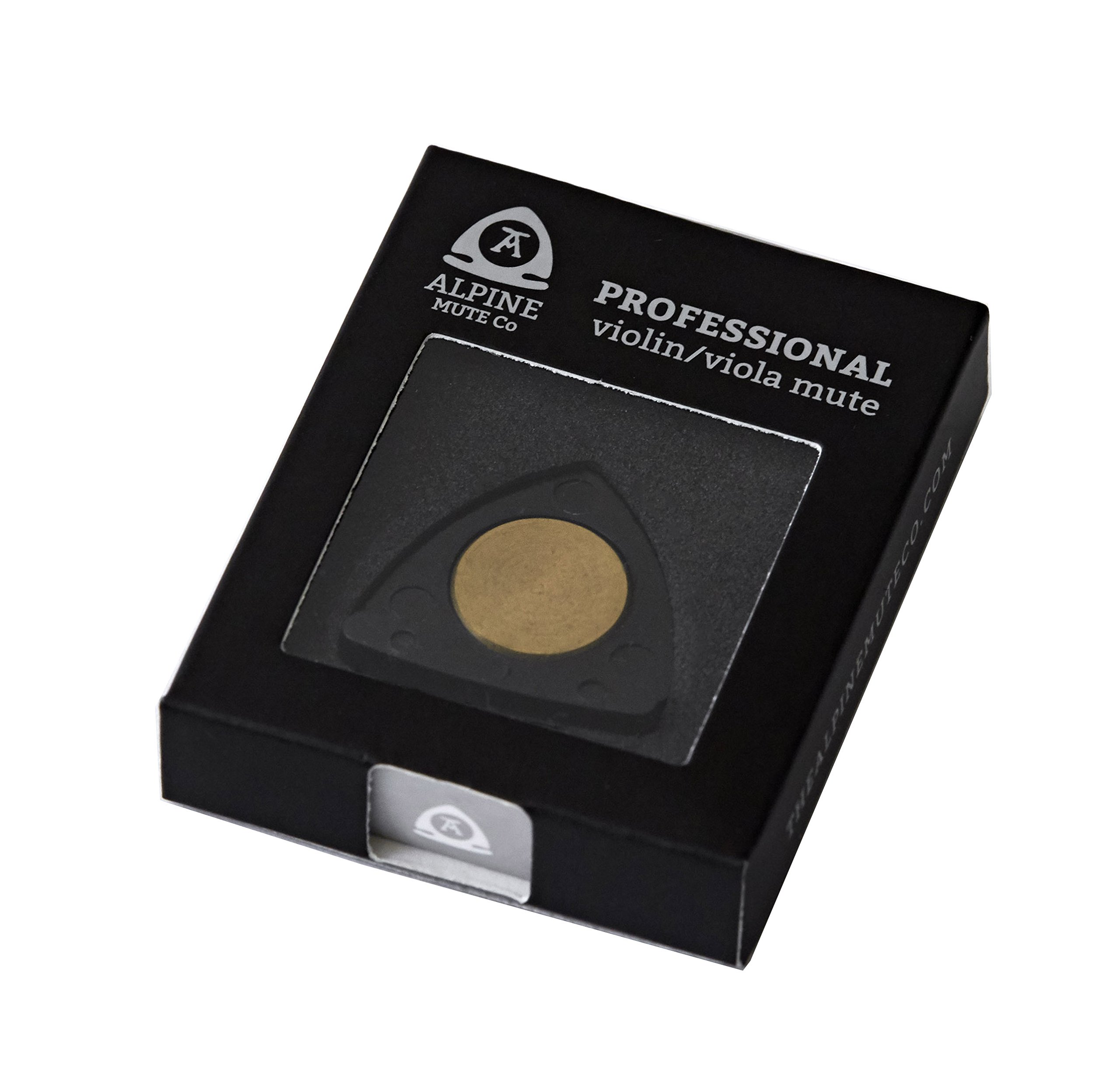 Professional Model Menuhin Shield Type Violin Viola Mute (Black)