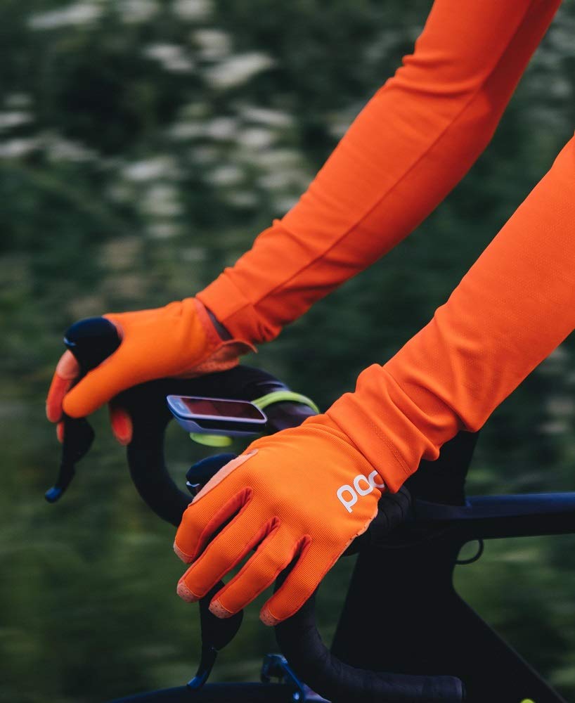POC Avip Full-Finger Glove - Men's Zink Orange/Black, S