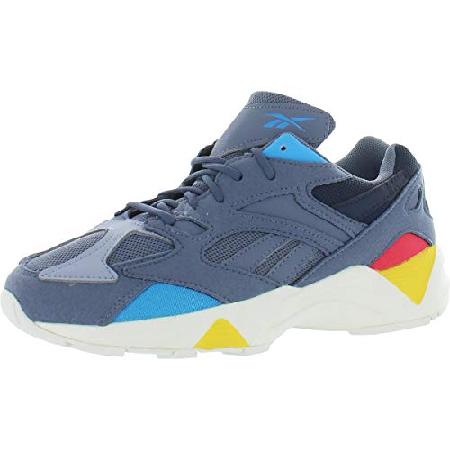 Reebok Women's AZTREK 96 Sneaker, Indigo/Cyan/Hype Pink, 7.5 M US