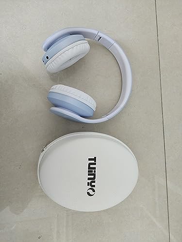 TUINYO Wireless Headphones Over Ear, Bluetooth Headphones with Microphone, Foldable Stereo Wireless Headset-Rose Gold