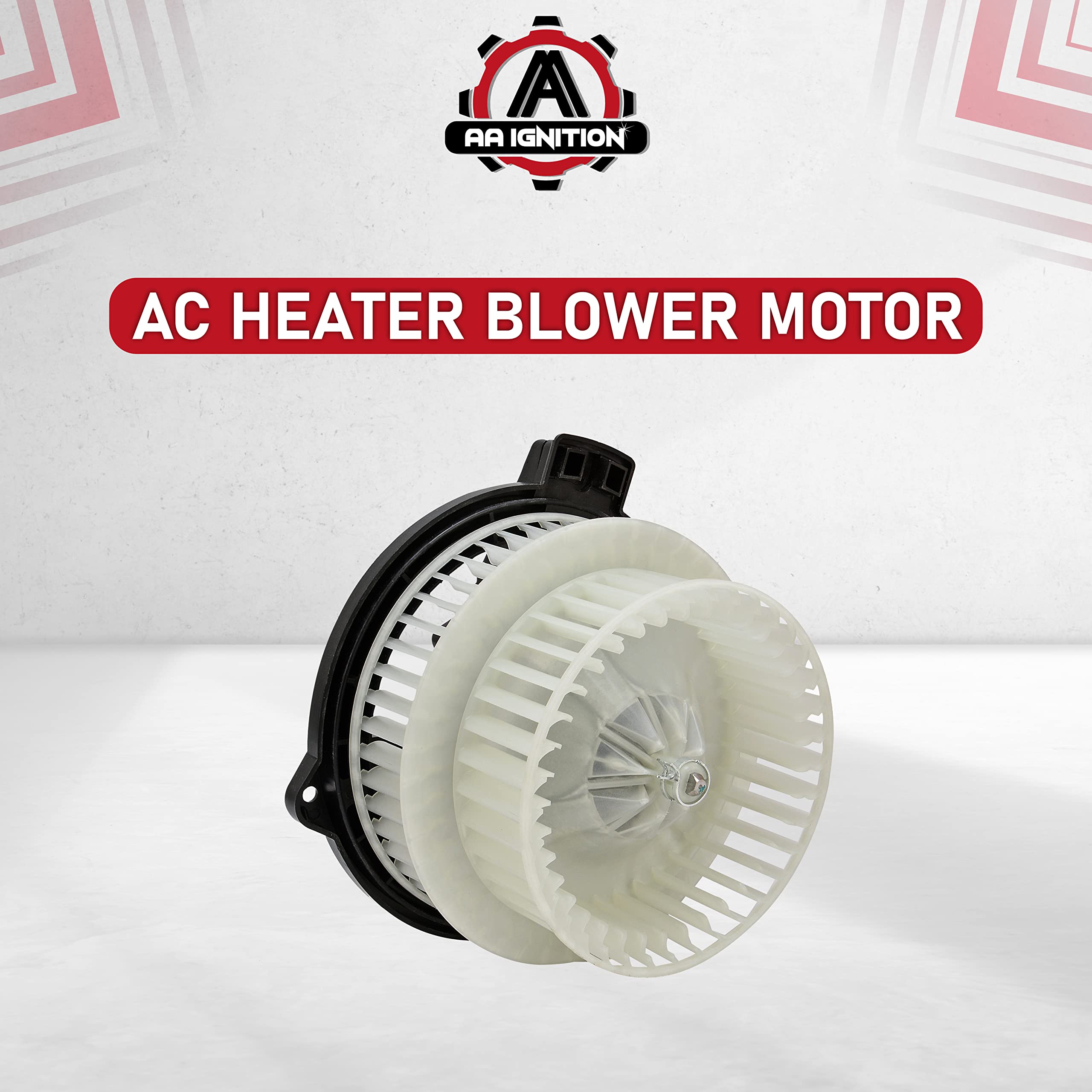 Replacement AC Heater Blower Motor with Fan - Compatible with Toyota Prius 2001, 2002, 2003, 2004, 2005, 2006, 2007, 2008, 2009 - Replaces 87130-47091, 87103-47020, 87103-47050, 75774, 700153