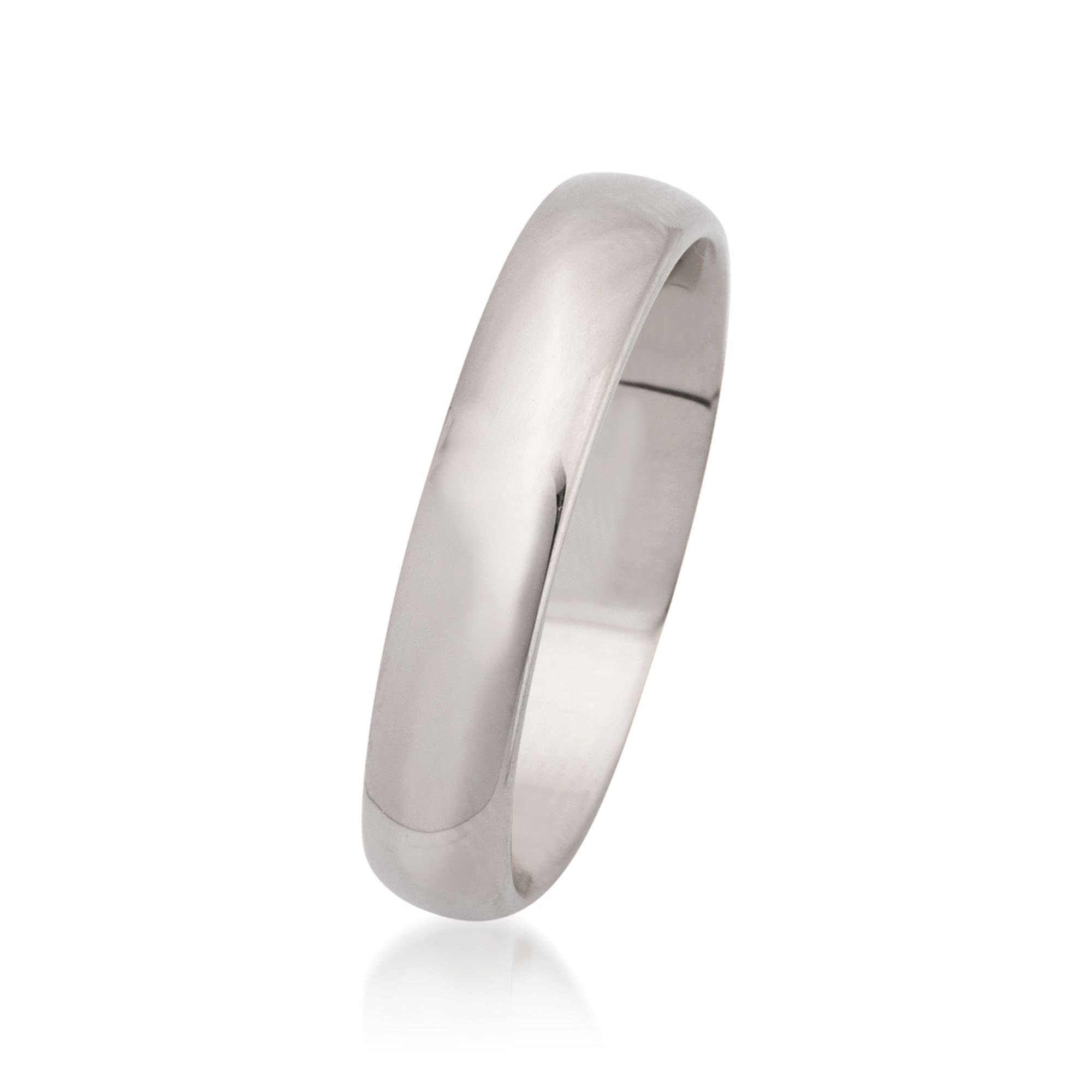Ross-Simons Women's 4mm 14kt White Gold Wedding Band. Size 6