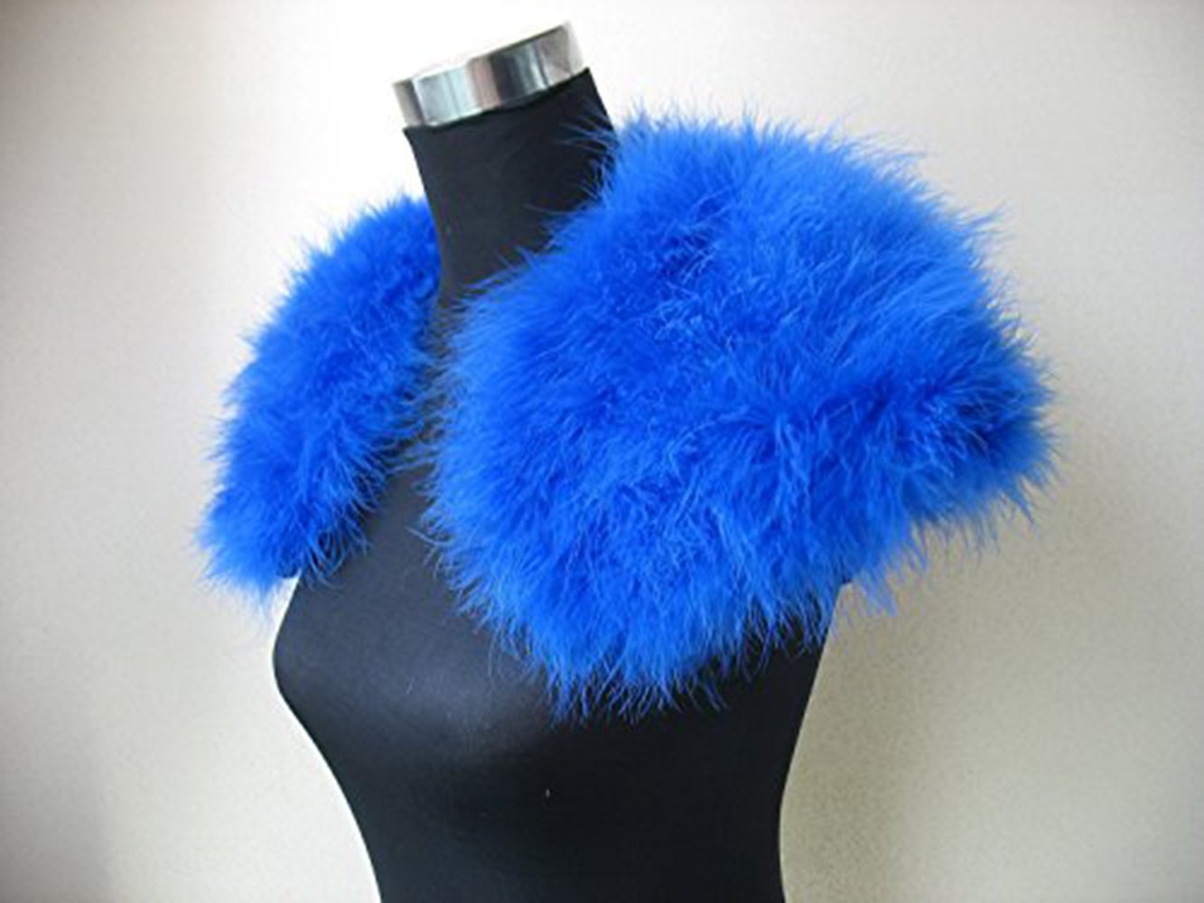 Real Ostrich Feather Bridal Shawl Cape Fluffy Wedding Party Only Fit Less Than 40cm Shoulder Width