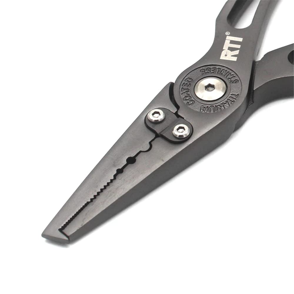 RTI 6.5 Inch Anti-Torque Stainless Steel Fishing Plier Unhooking Plier Fishing Tool