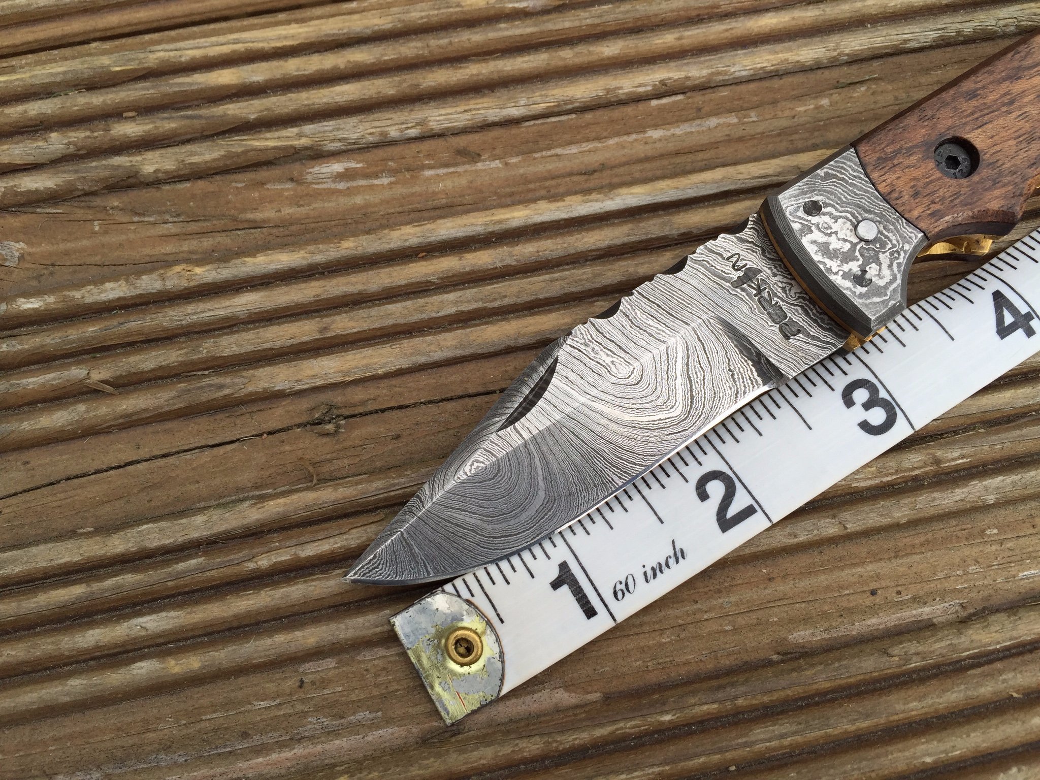 Perkin - Handmade Damascus Pocket Knife - Beautiful Folding Knife