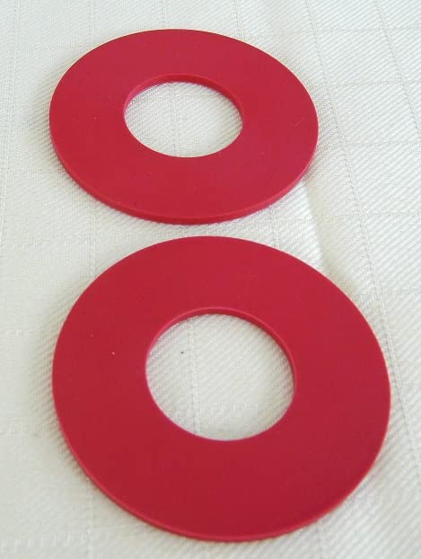 Replacement Flush Valve Seals for American Standard 7381042-0070A by NuFlush (2-pack)