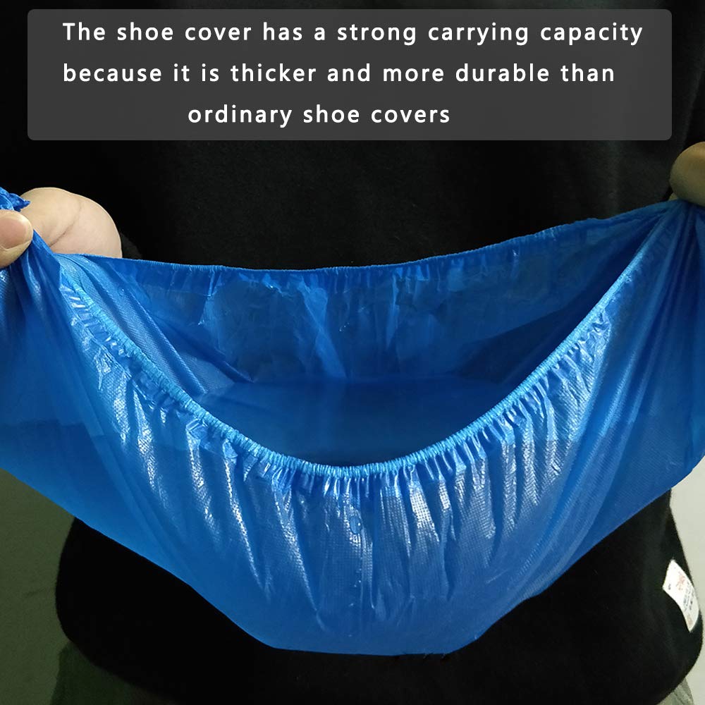 Sunshine post Shoe Covers Disposable,200Pack(100Pairs)Boot Covers Waterproof Non-Slip One Size Fits Most for Rain,Indoor,Women,Men and More