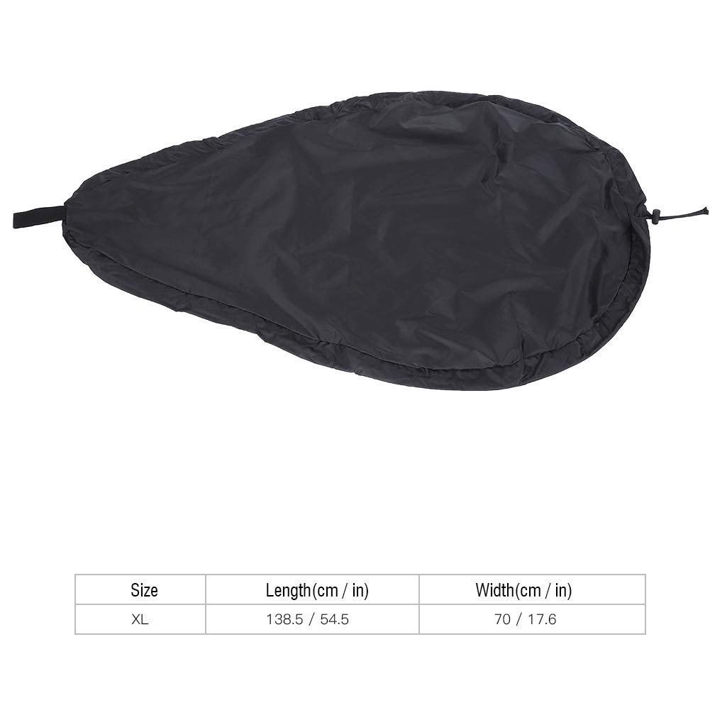 Ruiqas Breathable UV50 Blocking Kayak Cockpit Cover, Adjustable Waterproof Kayak Canoe Seal Cockpit Protector