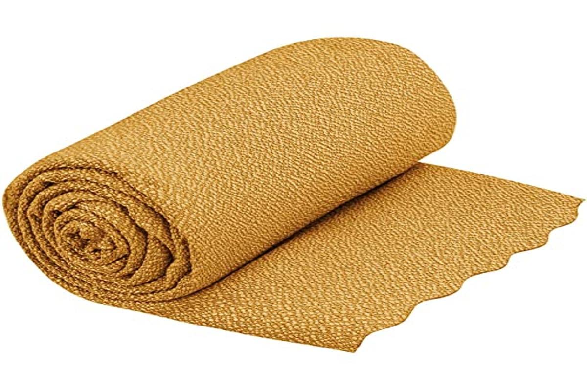 Sea to Summit Airlite Travel Towel, Orange, Small 14"x14"