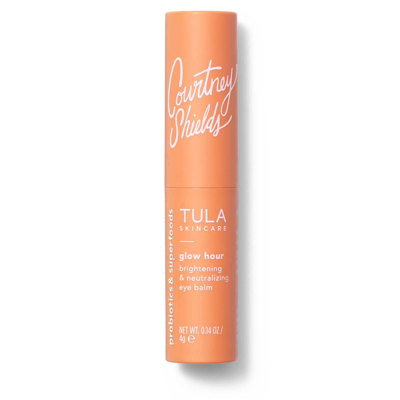 TULA Skin Care Glow Hour Brightening & Neutralizing Eye Balm | Dark Circle Under Eye Treatment, Instantly Hydrate and Brighten Undereye Area, Portable and Perfect to Use On-the-go | 0.14 oz.