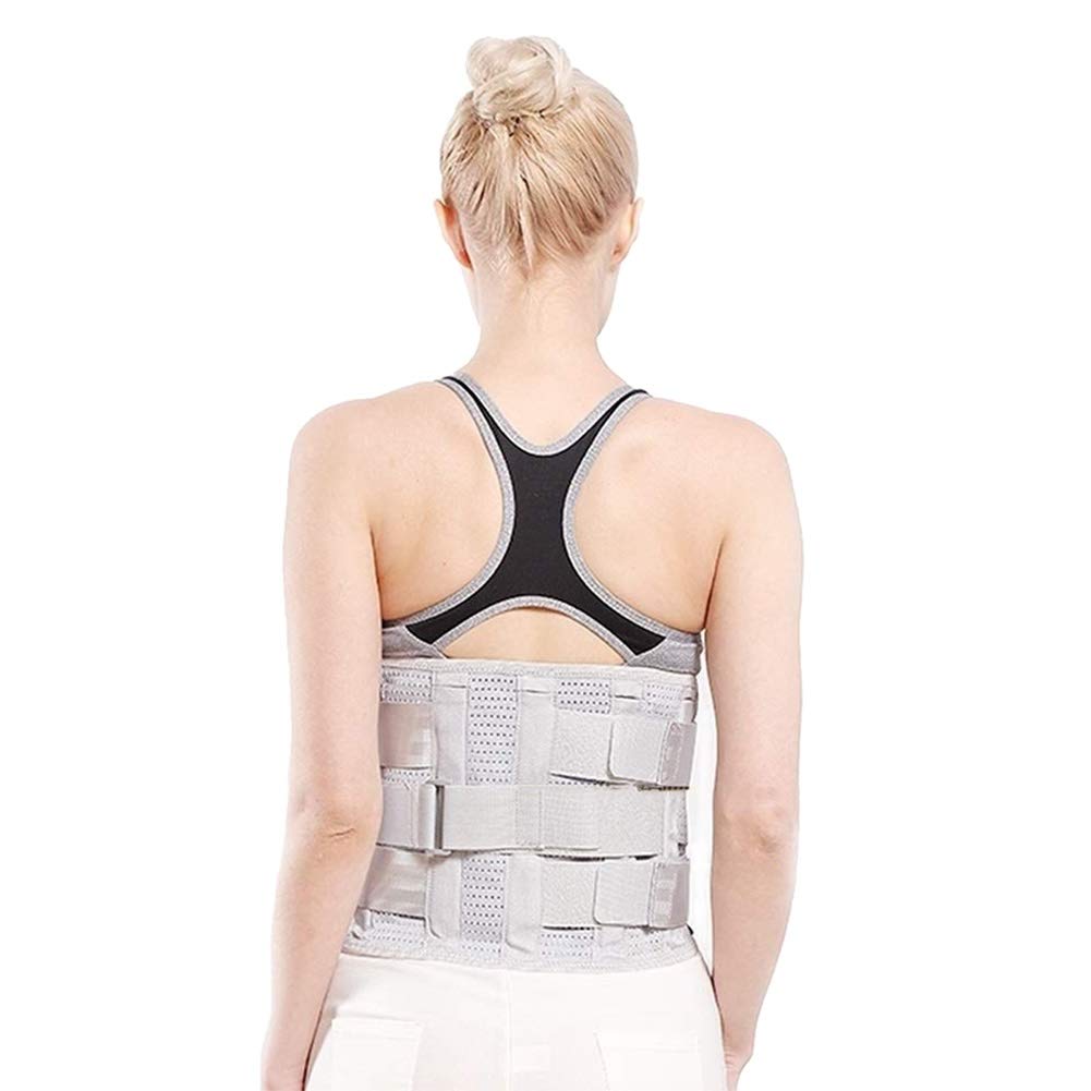 TANGIST Back Support Lumbar Lower Back Brace Belt With Removable Pad For Pain Relief And Injury Prevention Double Adjustment For Men And Women (Size : X-Large)
