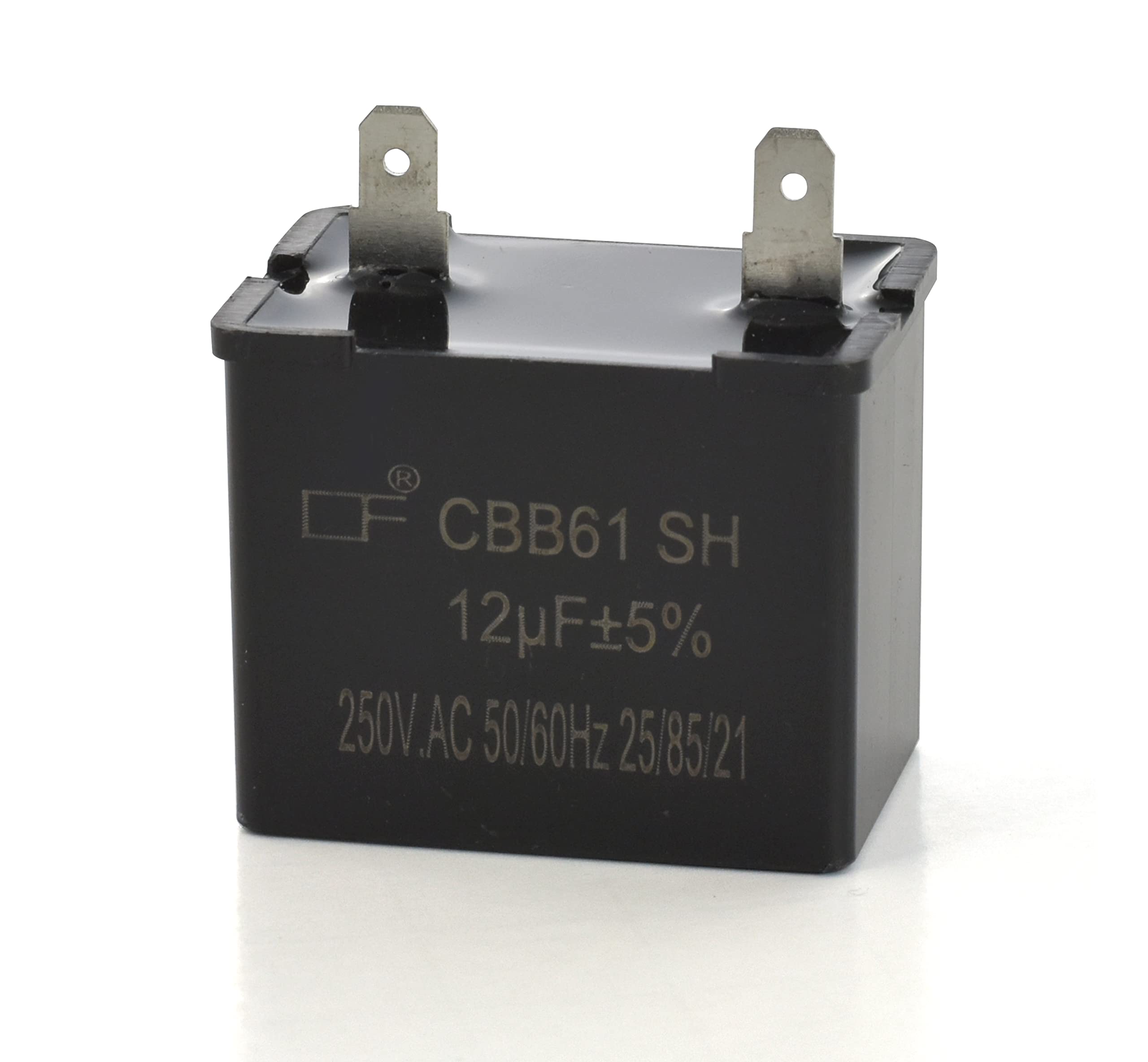 WPW10662129 Refrigerator and Freezer Compressor Run Capacitor W10662129 Compatible with Whirlpool Kenmore Maytag Replaces 945508 1100804 1114291
