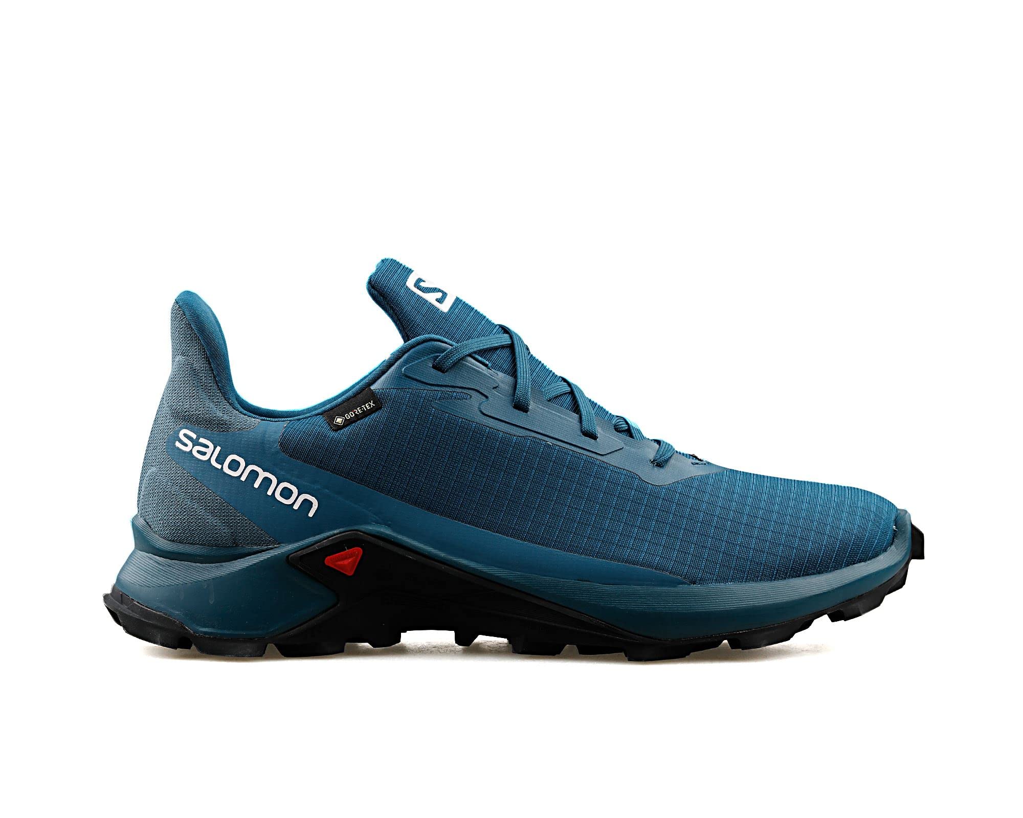 Salomon ALPHACROSS 3 Gore-TEX Trail Running Shoes for Men, Legion Blue/Mallard Blue/Night Sky, 8