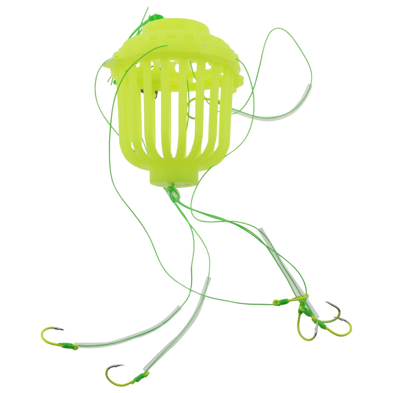WHYHKJ Fishing Lure Hook Luminous Carp Fishing Cage Basket Jig Carp Spherical Tackle Tools Fishing Hooks Explosion Baits Cage Sea Box Hook