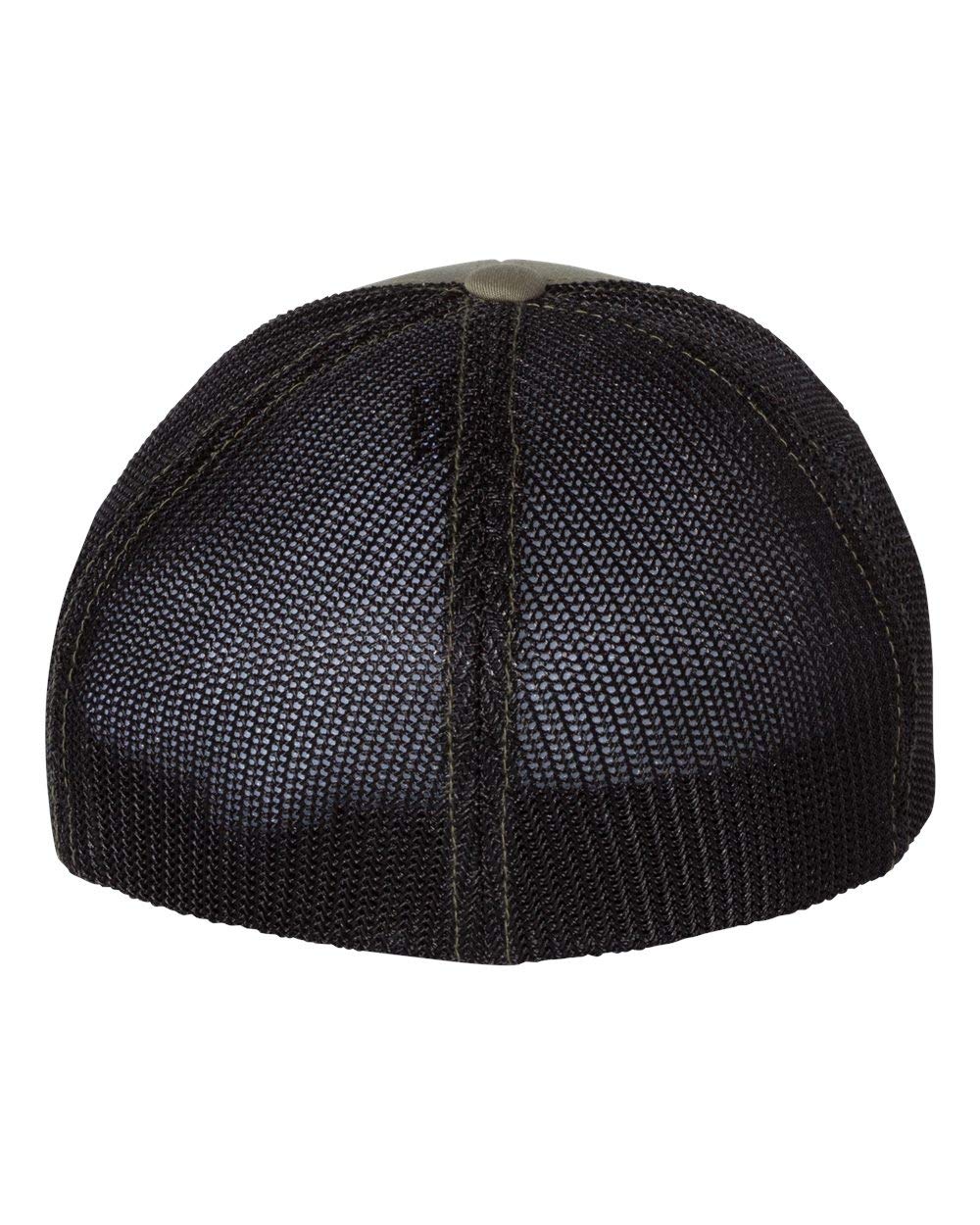 Richardson Fitted Trucker with R-Flex L/XL Heather Grey/ Red