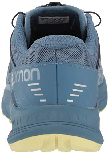 Salomon Ultra W/PRO Trail Running Shoes for Women, Ashley Blue/Copen Blue/Charlock, 8