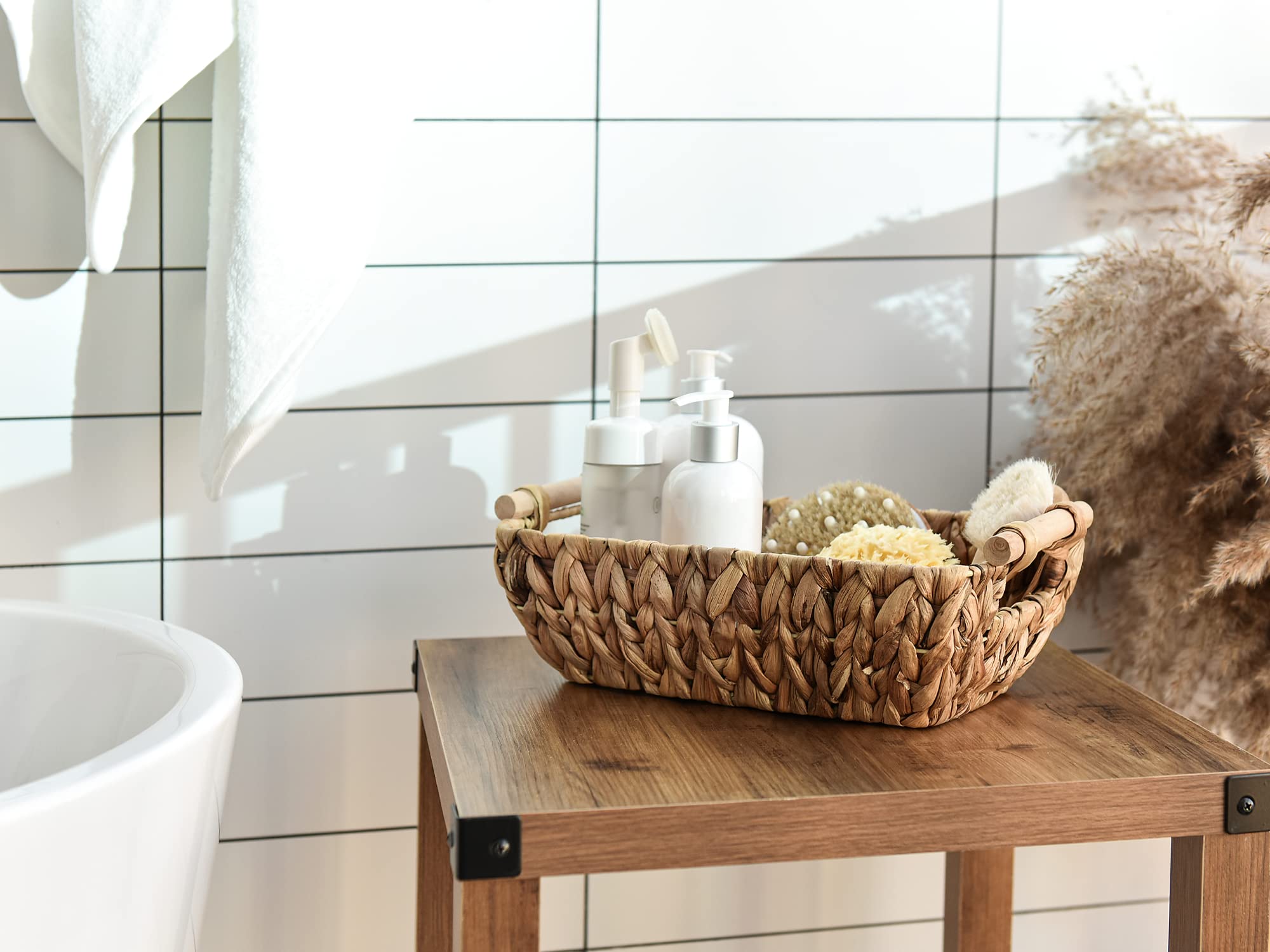 StorageWorks Water Hyacinth Storage Baskets