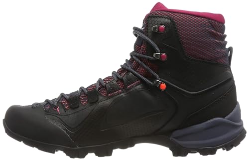 Salewa Women's WS Alpenviolet Mid Gore-TEX Trekking & hiking boots, Ombre Blue Fluo Coral, 7