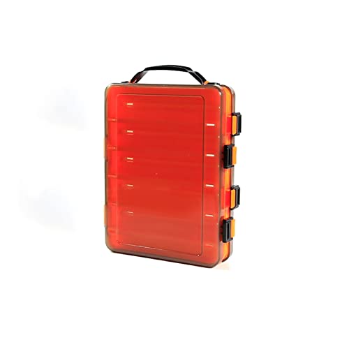 YOUOOK Plastic Box Large Double-Decker Fishing Box Screw Parts Storage Tool Box Storage Fishing Lures Box Accessories Tool Box