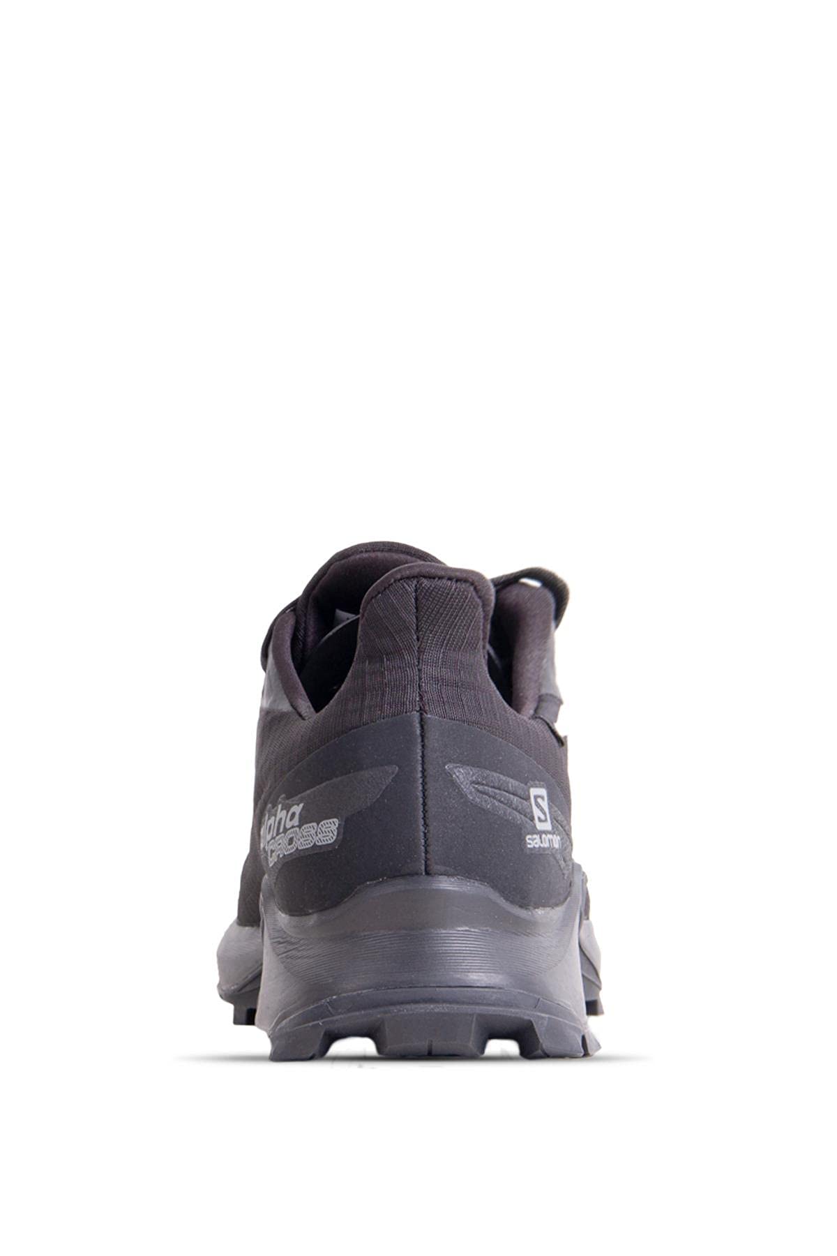 Salomon ALPHACROSS Blast Gore-TEX Trail Running Shoes for Men Sneaker, Black/Black/Black, 11.5