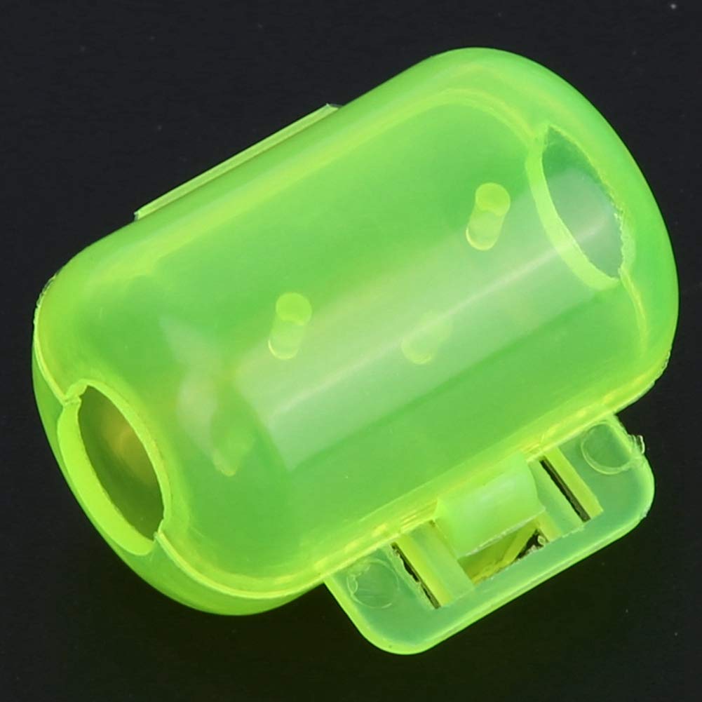 Tgoon Yellow Fishing Hook Box, Plastic 50Pcs Fishing Accessories Kit
