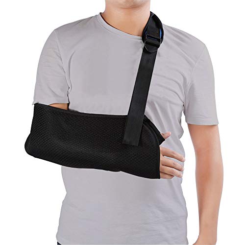TMISHION Arm Sling Shoulder Bandage, Shoulder Immobilizer for Broken Broken Arm, for Broken Arms for Adult Wrist, Elbow, Shoulder Injury