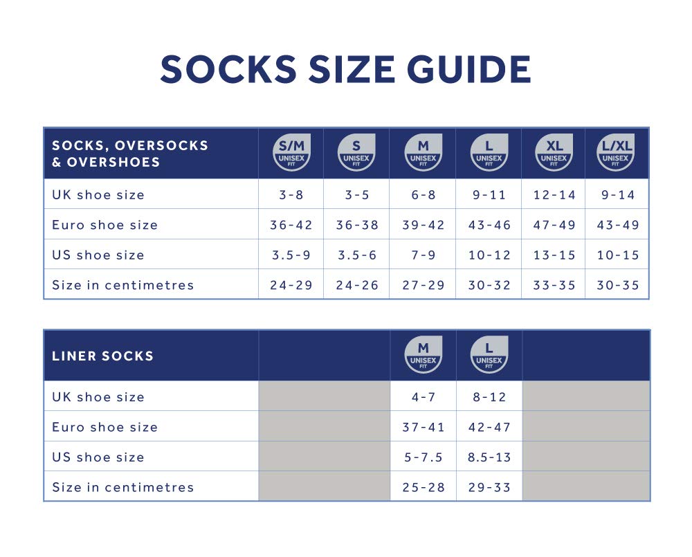 SEALSKINZ Unisex Waterproof Extreme Cold Weather Mid Length Sock, Black/Grey/White, Medium