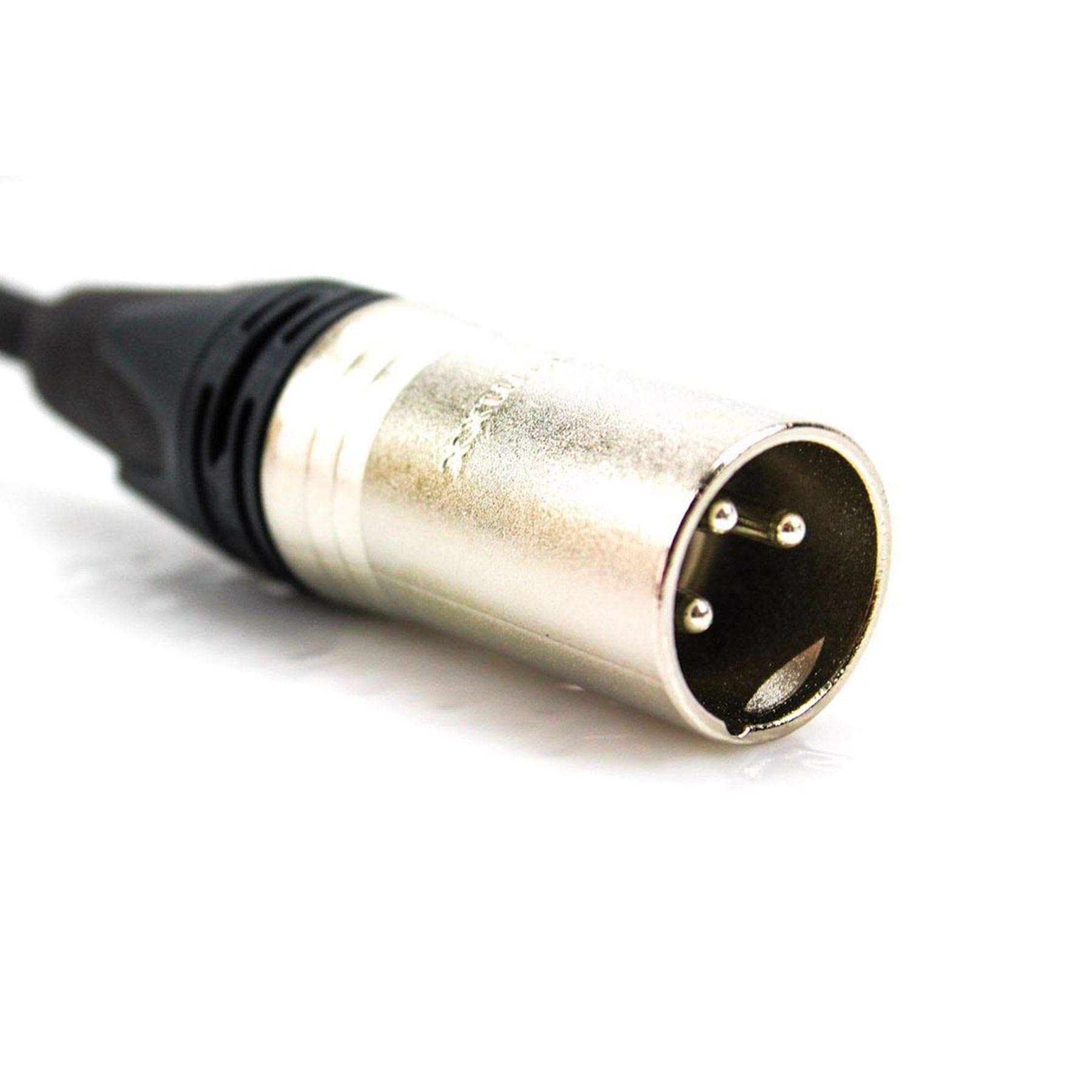 Pro Co Sound Excellines 5' XLR (M) to XLR (F) Lo-z Microphone Cable, 2x 24 Gauge
