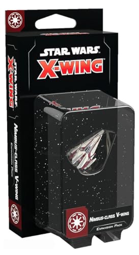 Star Wars X-Wing 2nd Edition Miniatures Game Nimbus-Class V-Wing EXPANSION PACK | Strategy Game for Adults and Teens | Ages 14+ | 2 Players | Average Playtime 45 Minutes | Made by Atomic Mass Games