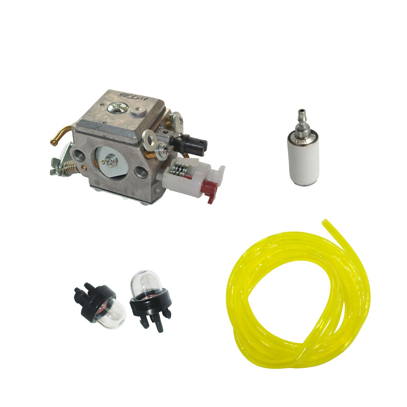 Supermotorparts Carburetor Fuel Line Primer Bulb for Husqvarna 340 345 346Xp 350 353 357Xp 359Xp