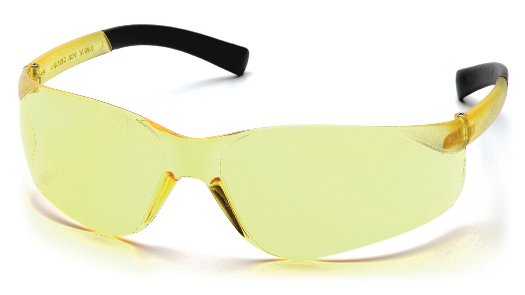 Pyramex S2530SN Mini Ztek Safety Glases Amber Lens Amber Frame ANSI Z87+