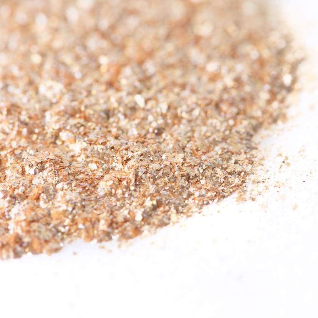 Sweets Indeed Edible Glitter, Perfect for Drinks, Cocktails, Beverages & Cake Decorating, Dessert Cake Topper, 4 grams (Gold Edible Glitter) (Gold, 4g)