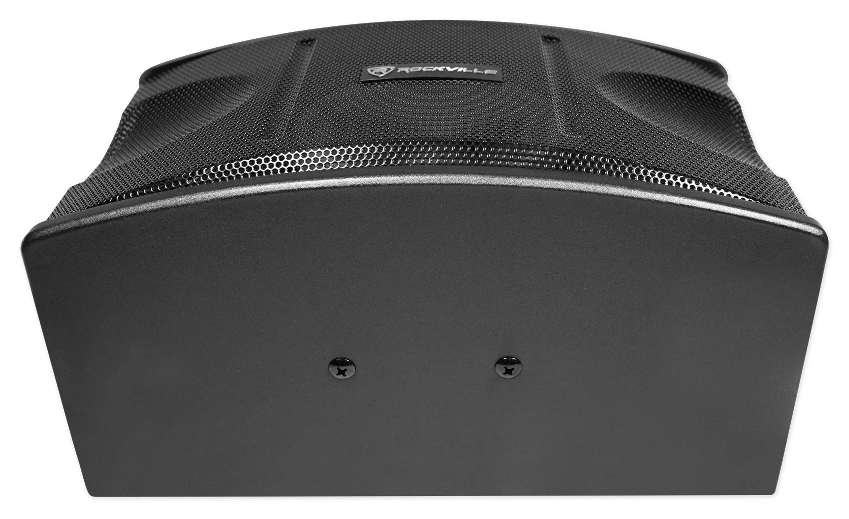 Rockville Pair KPS12 12" 3-Way 1600 Watt Karaoke Speakers+Wall Brackets/MDF, Black