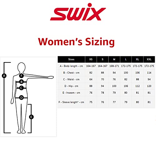 Swix Women's Standard Evolution Softshield Insulated Breathable Hooded Ski Jacket, Blue Sea, Small