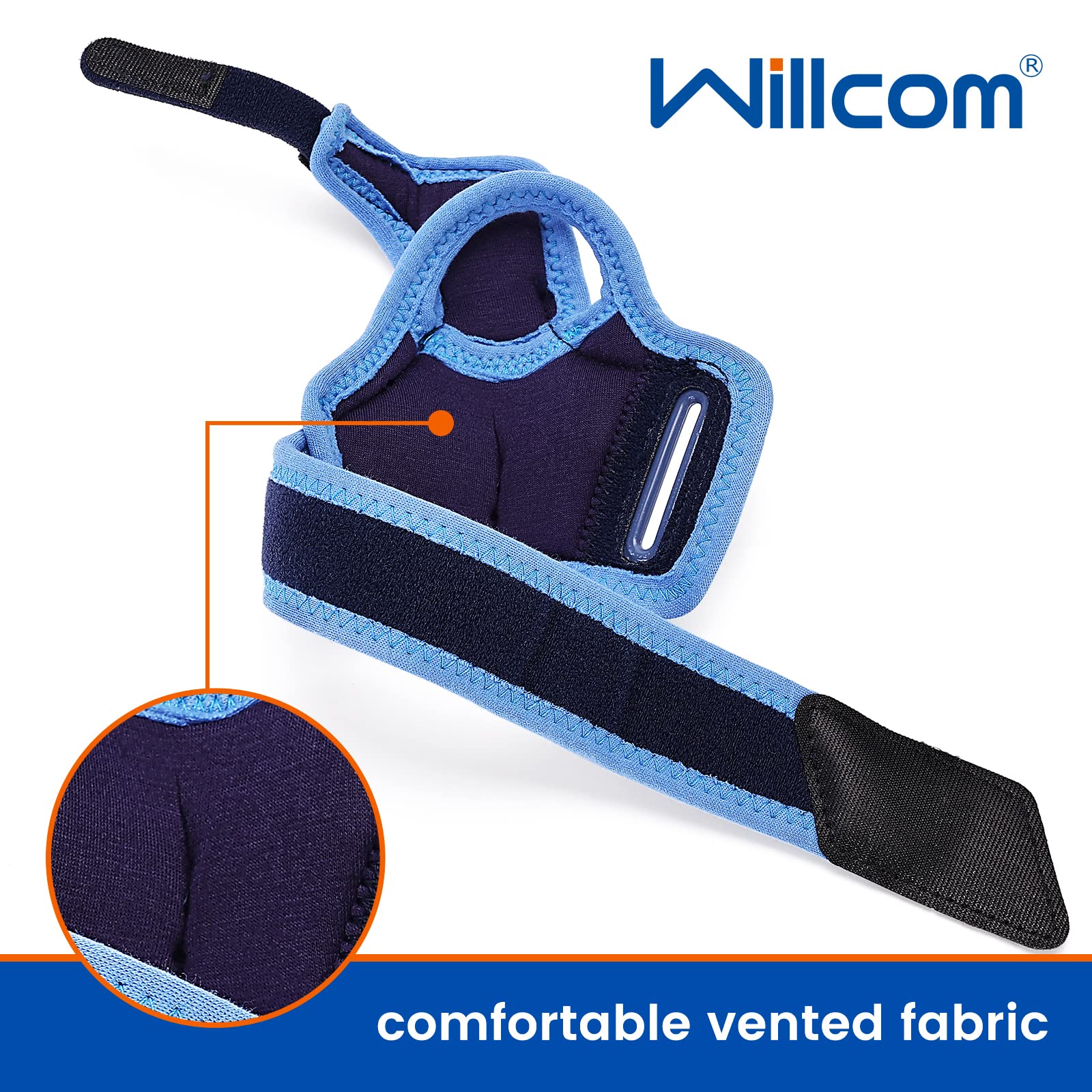 Willcom Thumb Brace for Women Men, Thumb Spica Splint Wrist Support for De Quervain's Tenosynovitis, Arthritis, Tendonitis, Sprain Pain Relief, CMC Carpal Tunnel Joint Stabilizer, Fit Both Hands (M)