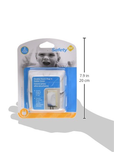 Safety 1st Double-Touch Plug 'N Outlet Covers