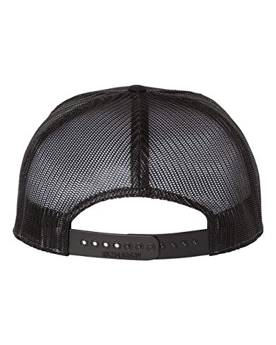 RICHARDSON - Seven-Panel Trucker Cap - 168 | One Size | Heather Grey/Black