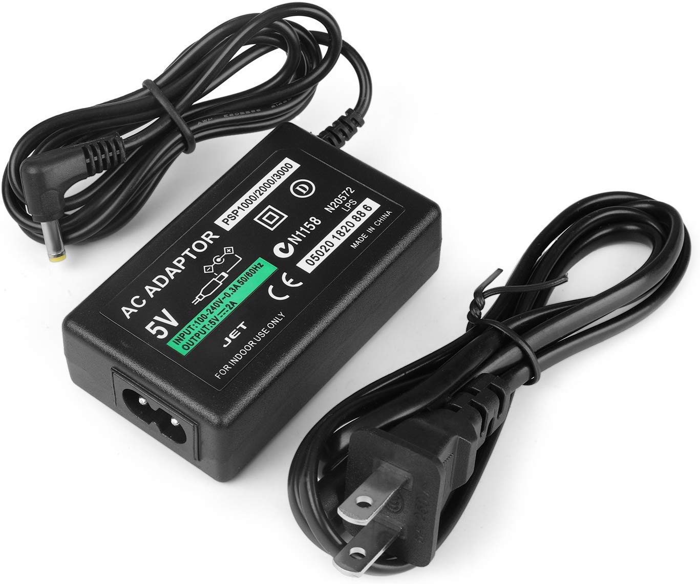 Sunnyillumine AC Adapter Home Wall Charger Power Supply for Sony PSP 1000 2000 3000 Slim Lite