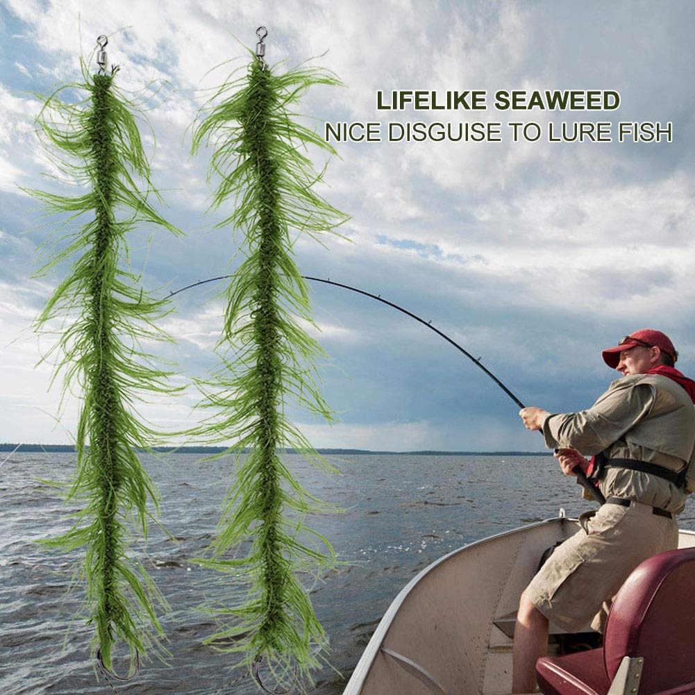 Yuuloo Multifunction Convenient 2set Fish Hook Reusable Incisive Lure Bait Barbed Hooks Kit Accessories Fishing Tools Easy to Clean(6)