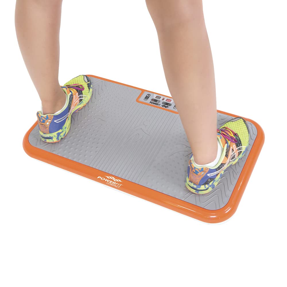 Power Fit Whole Body Vibration Exercise Platform β at-Home, Vibrating Step Workout Machine β Gym Equipment β Workout Enhancer for Fitness and Sculpting