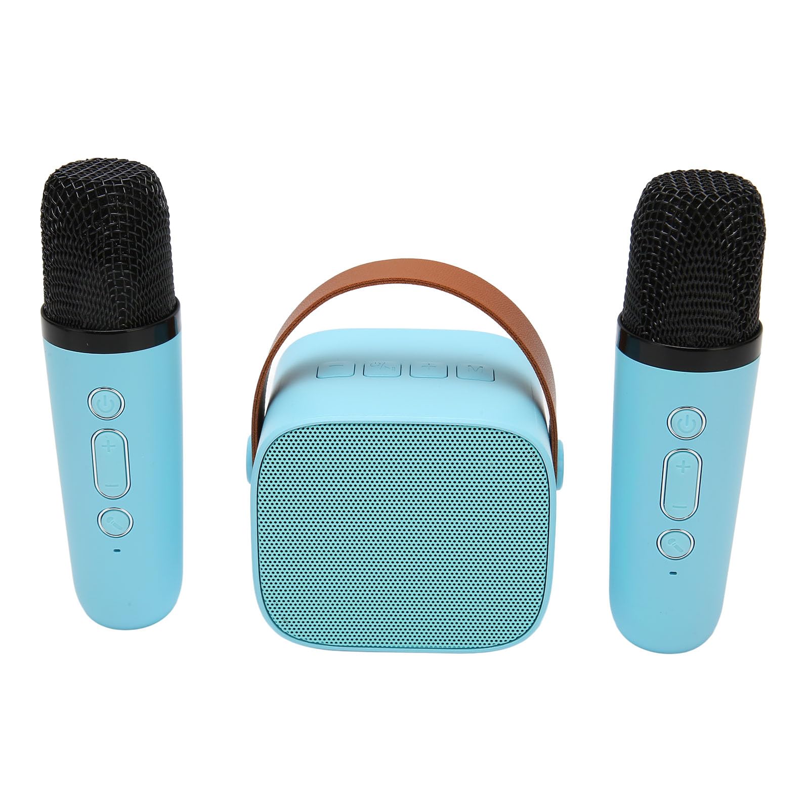 Portable Speaker, Heavy Bass Reverb Sound Function Multifunctional Karaoke Machine Stereo Sound Voice Change Effect for Home KTV (#3)
