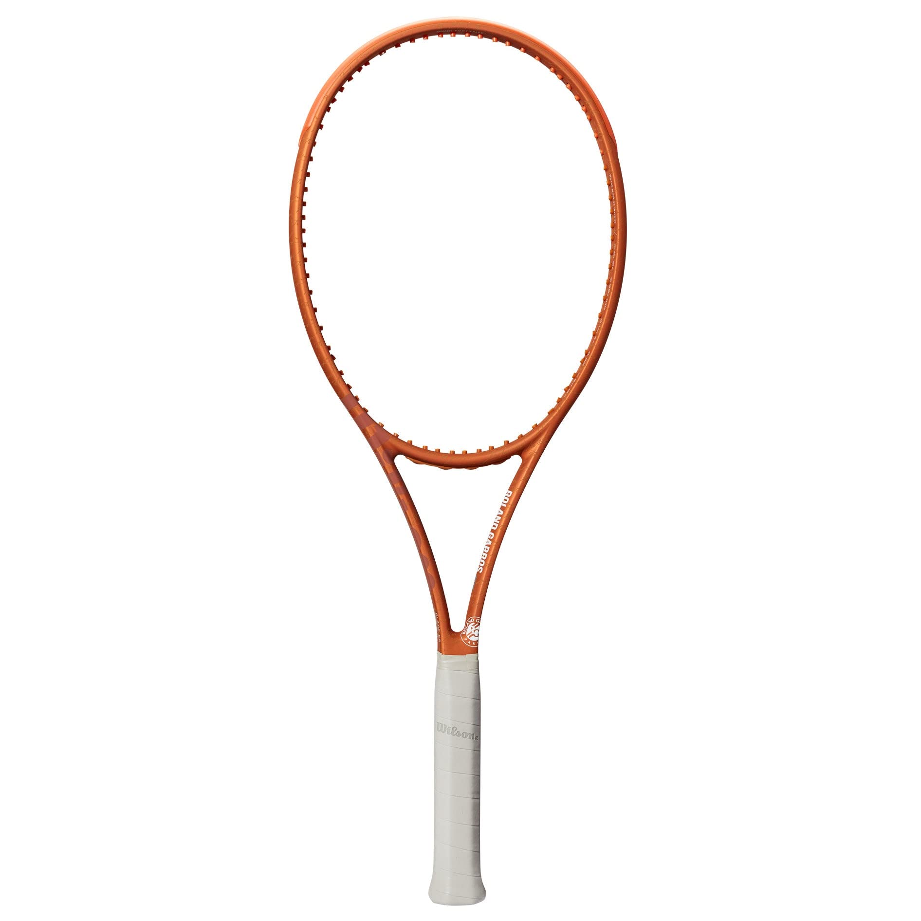 Wilson Blade 98 18x20 V8 Roland Garros Unstrung Tennis Racquet 4 3/8 27